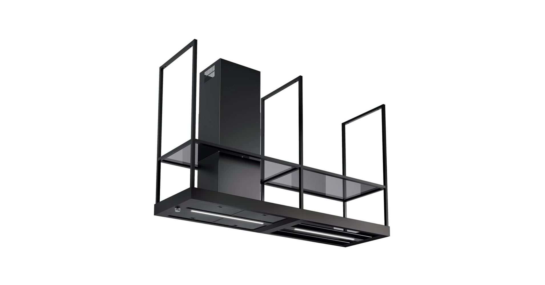 FABER T-Shelf EV8 BK Matt A180 Páraelszívó Fekete - Konyhaluxnet Webáruház