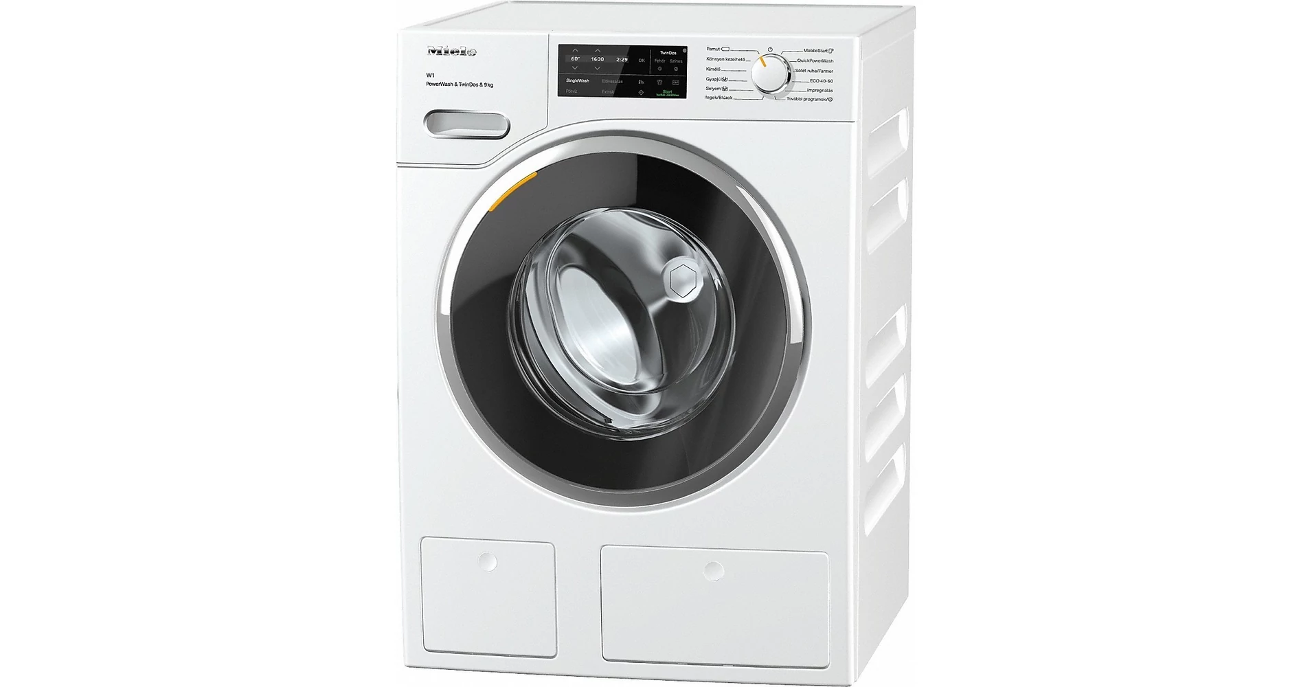 Miele WWI 860 WCS EU1 LW PWash&TDos&9kg mosógép - Konyhaluxnet Webáruház